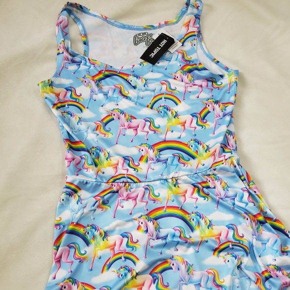 Lisa Frank | Dresses | Lisa Frank Rainbow Unicorn Dress | Poshmark